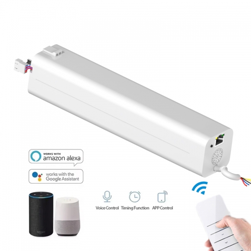 Motorized Curtains featuring Integrated Ambient Lighting | Works with ...